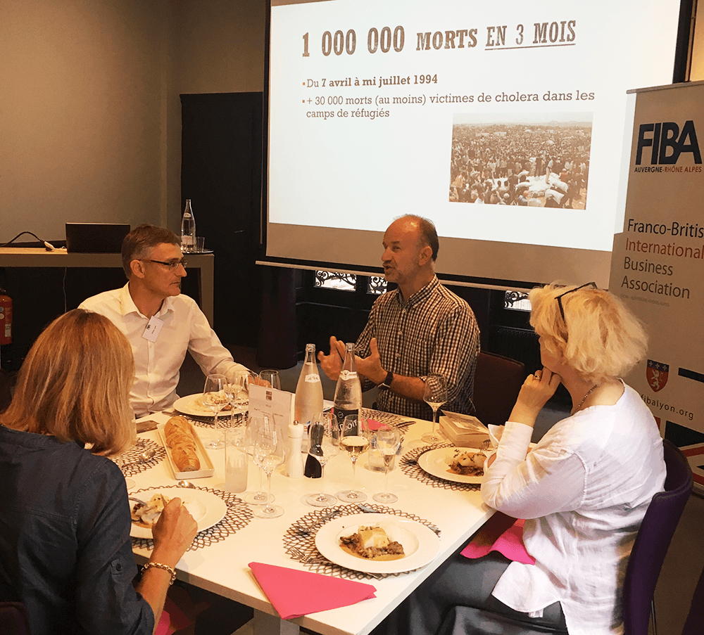 July’s Business Lunch at the LYINC with Guillaume Ancel - FIBA Lyon